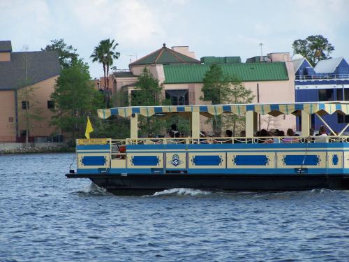Disney World - Downtown Disney to Port Orleans Resort ferries in ...