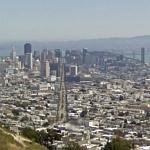 Downtown San Francisco viewed from Twin Peaks in San Francisco, CA ...