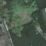 Section of the Warsaw Ghetto wall in Warsaw, Poland (Google Maps)