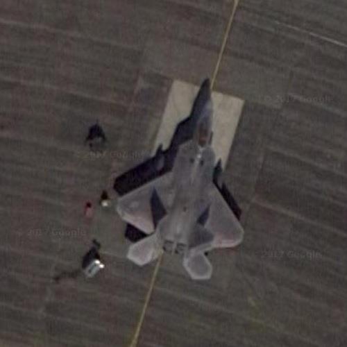 Lockheed Martin/Boeing F-22 Raptor in Anchorage, AK (Google Maps) (#9)