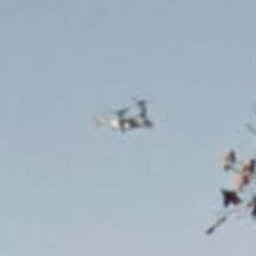 Helicopter Type?) in San Diego, CA (Google Maps)