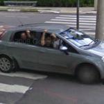 Middle fingers in São Paulo, Brazil (Google Maps)