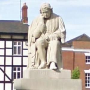 Statue of Dr. Samuel Johnson in Lichfield, United Kingdom - Virtual ...