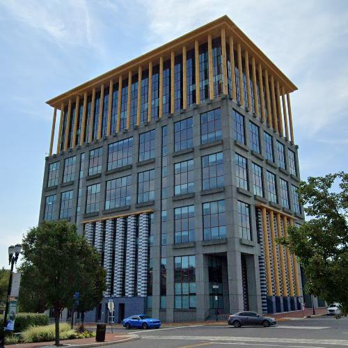 'One Port Center' by Michael Graves in Camden, NJ (Google Maps)