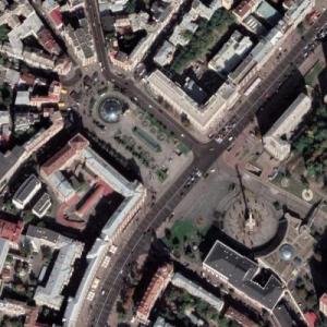 Independence Square in Kiev, Ukraine - Virtual Globetrotting