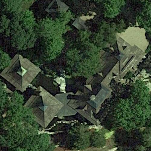 Dr. Stephen C. Wardlaw, M.D.'s Estate in Old Lyme, CT (Google Maps)