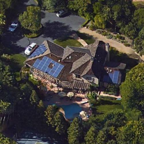 Jim Harbaugh's House in Atherton, CA (Google Maps)