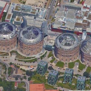 Gasometers in Vienna in Vienna, Austria - Virtual Globetrotting