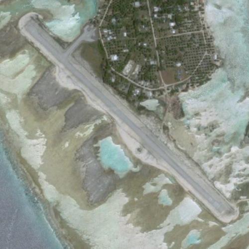 Apataki Airport in Apataki, French Polynesia (Google Maps)