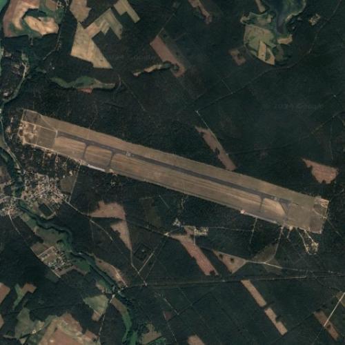 Borsk airport (EPBO) in Borsk, Poland (Google Maps)