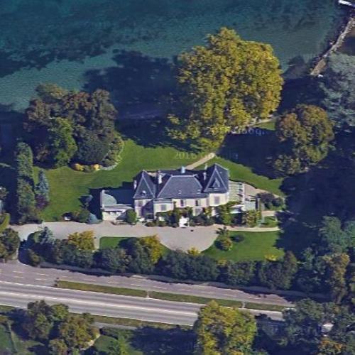 Evrard Bordier's House in Coppet, Switzerland (Google Maps)