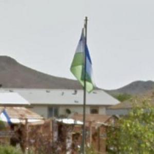 Flag of the Republic of Molossia in Dayton, NV - Virtual Globetrotting