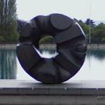 Black Sun by Isamu Noguchi in Seattle, WA (#2) - Virtual Globetrotting