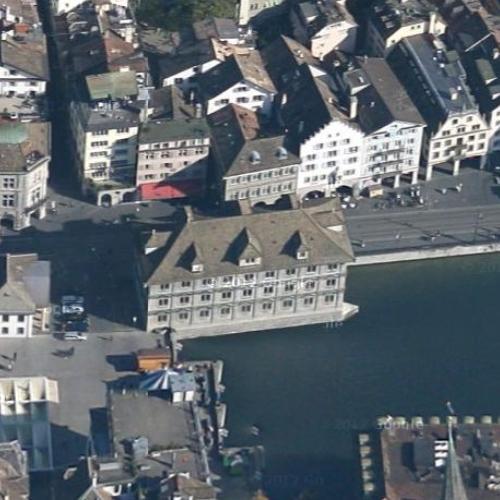 Zurich Town Hall in Zürich, Switzerland (Google Maps)