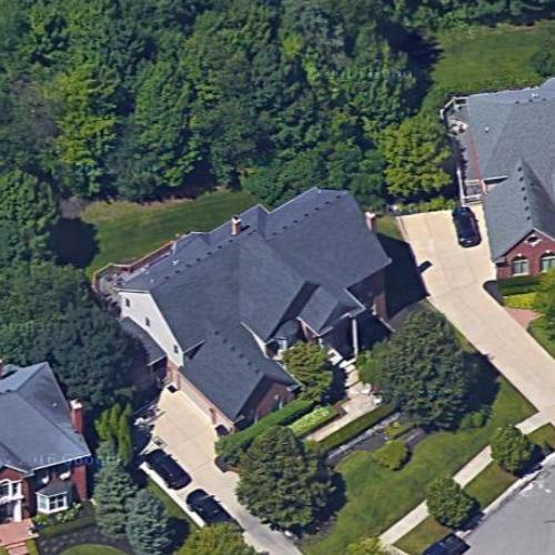 Mike Babcock's House in Northville, MI (Google Maps)