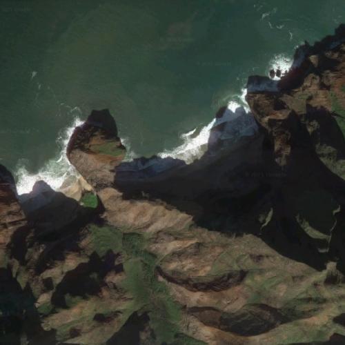 Honopu Valley in Kokee State Park, HI (Google Maps)