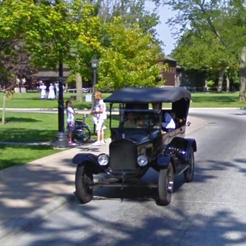 Ford Model T Touring in Dearborn, MI (Google Maps)