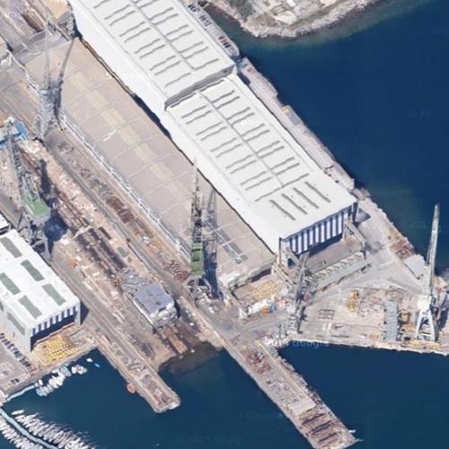 Fincantieri shipyard in Castellammare di Stabia, Italy (Google Maps) (#2)