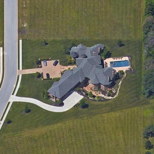 Roy Hibbert's House in Carmel, IN (Google Maps)