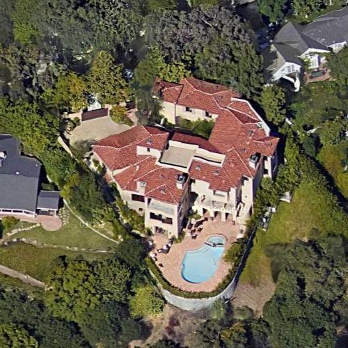 Babak Cyrus Razi's House (Former) in Los Angeles, CA (Google Maps)