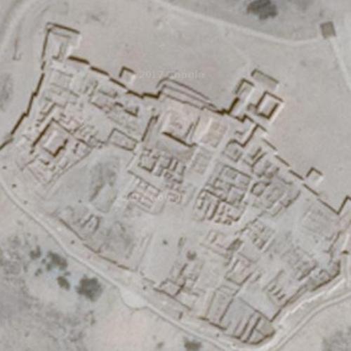 Queen of Sheba's Palace in Salalah, Oman (Google Maps)