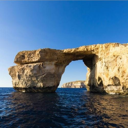 Azure Window in San Lawrenz, Malta - Virtual Globetrotting