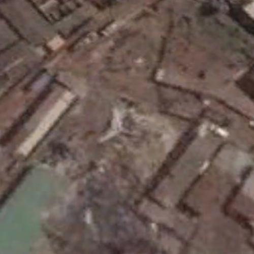 Dana Air Flight 992 crash site in Lagos, Nigeria (Google Maps)