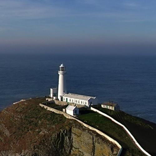 South Stack Lighthouse in Holyhead, United Kingdom (Google Maps)