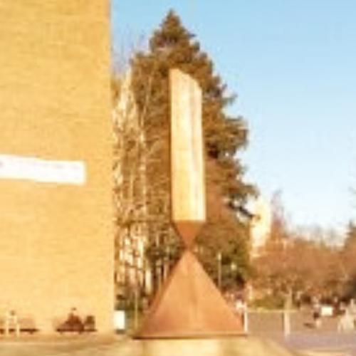'Broken Obelisk' by Barnett Newman in Seattle, WA (Google Maps) (#5)