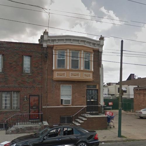 Mob Boss Angelo Bruno's House (former) in Philadelphia, PA (Google Maps)
