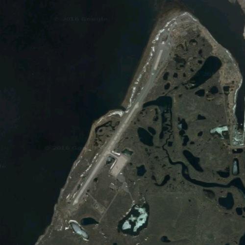 Dudinka Airport in Dudinka, Russian Federation (Google Maps)