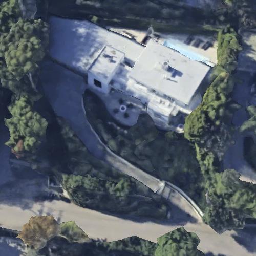 Zedd's House in Los Angeles, CA (Google Maps)