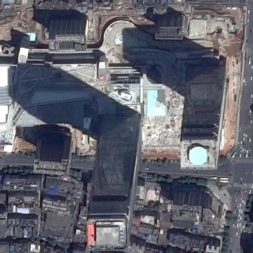 The Wharf IFS Towers in Changsha, China (Google Maps)