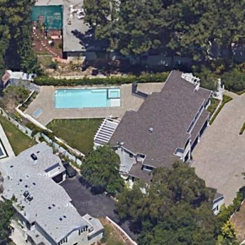 Marc Anthony's house (former) in Los Angeles, CA (Google Maps)