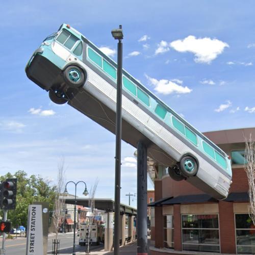 'Jackson' by Donald Lipski in Reno, NV (Google Maps)