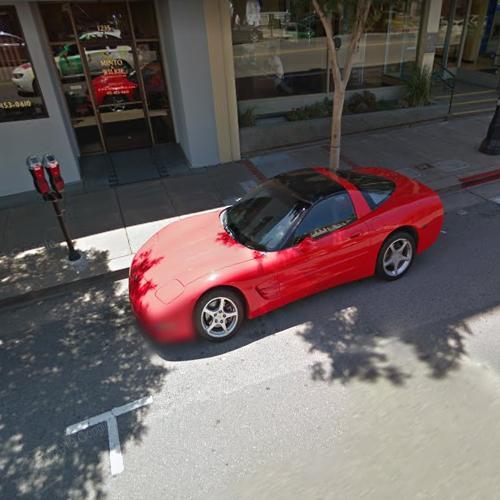 Red Corvette in San Rafael, CA (Google Maps) (#5)
