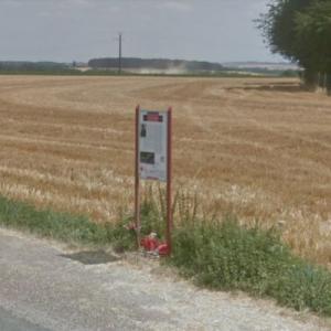 Red Baron death location in Corbie, France - Virtual Globetrotting