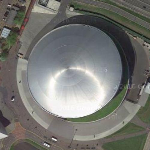 The SSE Hydro by Foster + Partners in Glasgow, United Kingdom (Google Maps)