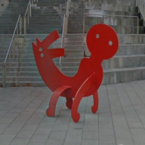 'Two-Headed Figure' by Keith Haring in Bentonville, AR - Virtual ...