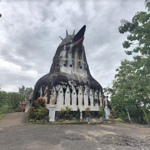 Giant Chicken Church in Mertoyudan, Indonesia - Virtual Globetrotting
