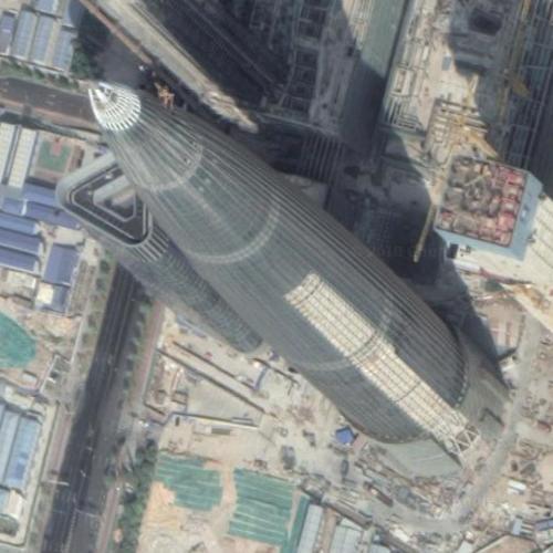 China Resources Headquarters in Shenzhen, China (Google Maps)