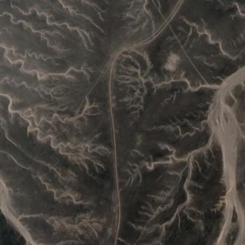 Metrojet Flight 9268 crash site in Al-Arish, Egypt (Google Maps)