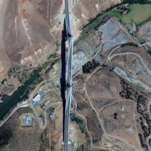 Mohammed VI Bridge in Rabat, Morocco (Google Maps)