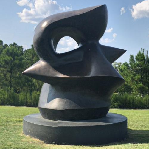 'Large Spindle Piece' by Henry Moore in Houston, TX (Google Maps) (#2)
