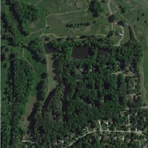 Abandoned Wake Forest Country Club in Wake Forest, NC (Google Maps)