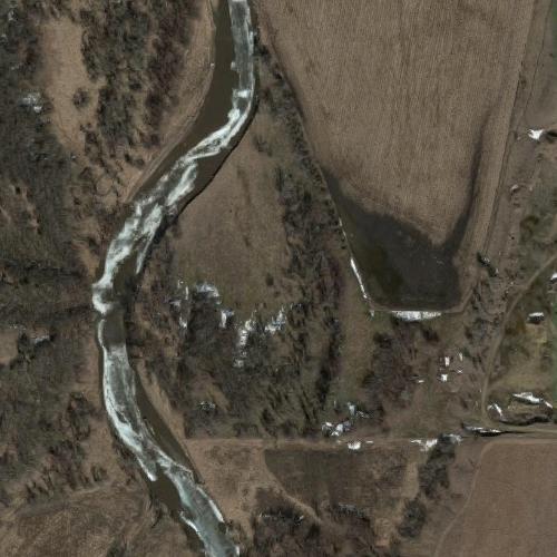 Blood Run Site in Granite, IA (Google Maps)