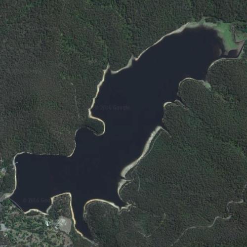 Maroondah Reservoir in Healesville, Australia (Google Maps)