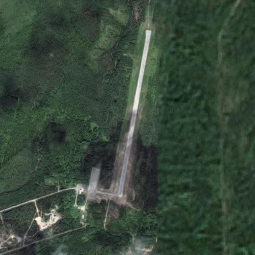 Izhma Airport in Izhma, Russian Federation (Google Maps)