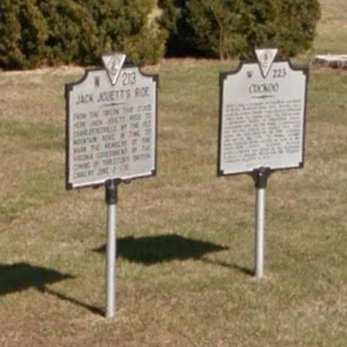 Jack Jouett's ride "the "Paul Revere of the South" in Cuckoo, VA ...