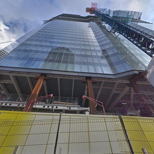 22 Bishopsgate under construction in London, United Kingdom (Google Maps)